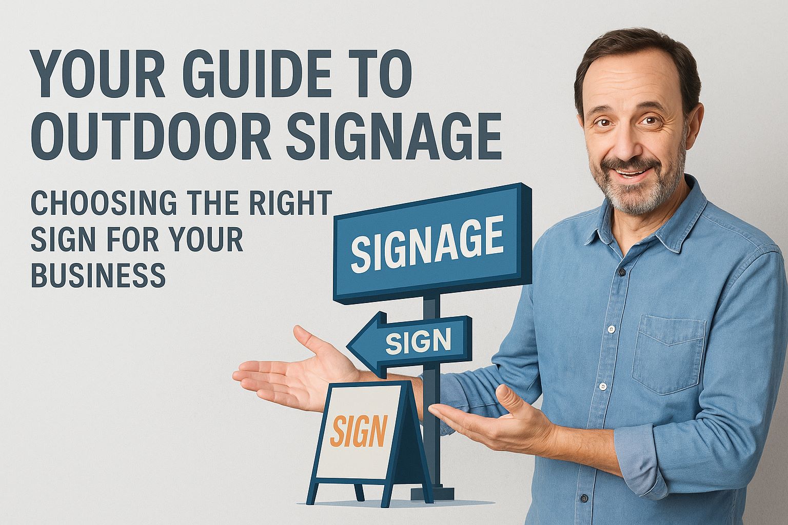 Your Guide to Outdoor Signage | Boost Visibility & Branding