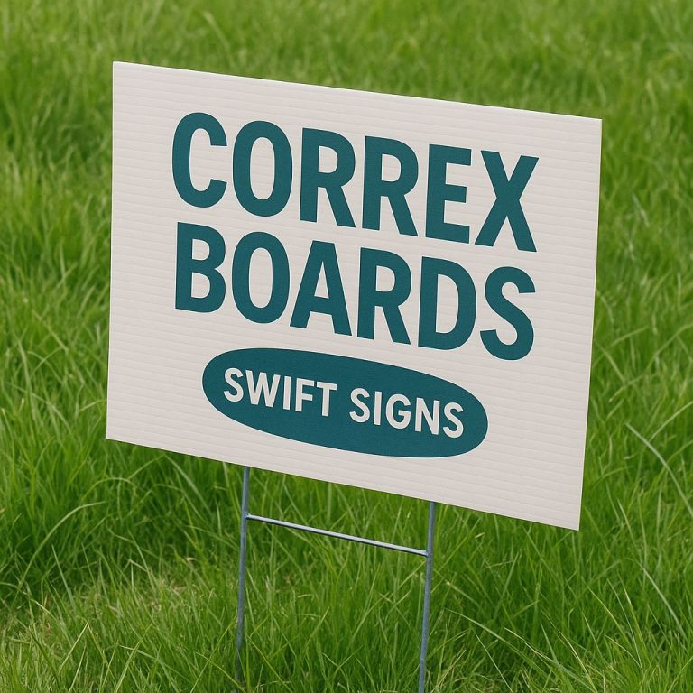 Affordable Correx Boards in Johannesburg North | Swift Signs